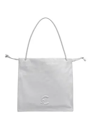 COCCINELLE Large Embossed-logo Tote Bag - Grey