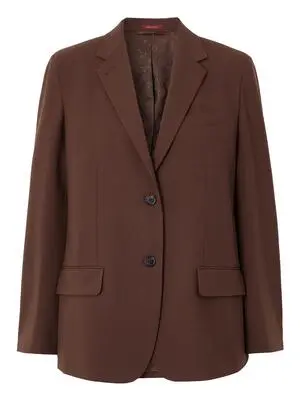 Gucci Wool-blend Blazer - Brown