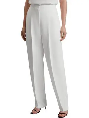 Ted Baker London Morriat Barrel Leg Trousers - Ivory