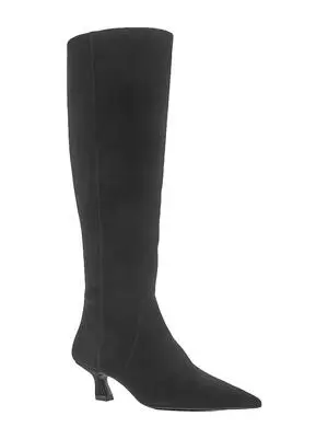 STUART WEITZMAN Vinnie 50 Zip Boots - Black