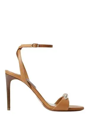 Ralph Lauren Heeled Ankle-strap Sandals - Brown