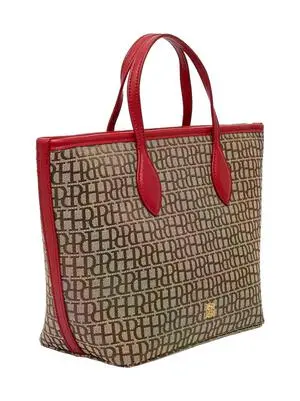PEDRO DEL HIERRO Monogram Tote Bag - Brown