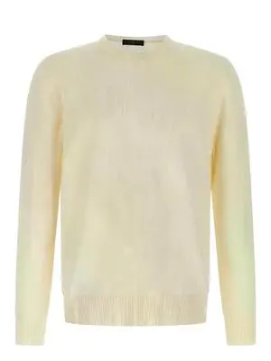 ZANONE Crew-neck Long-sleeves Sweater - White