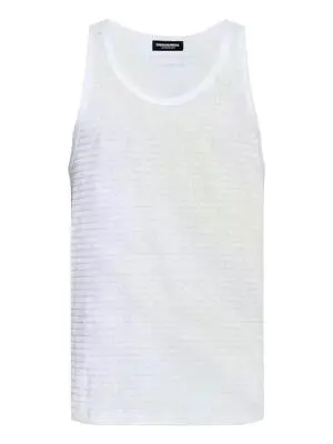 Dsquared2 Logo-print Tank Top - White