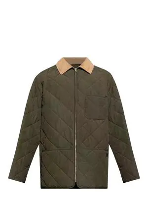 Bally Diamond-quilted Jacket - Green
