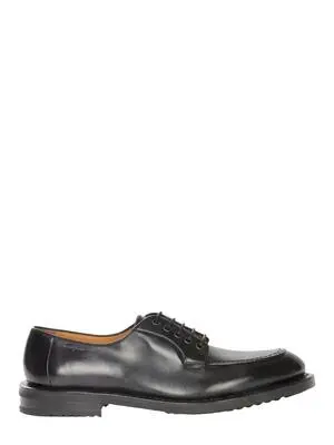 FERRAGAMO Lace-up Derby Shoes - Black