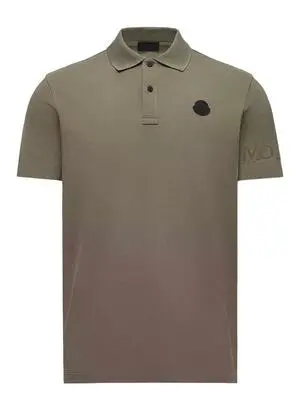 Moncler Logo-embroidered Polo Shirt - Green