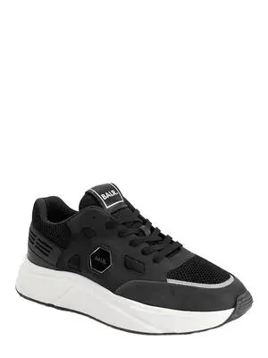 BALR. Hexline Mesh Runner Sneakers - Black