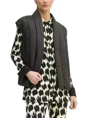 Diane Von Furstenberg Abstract-print Shirt - Black