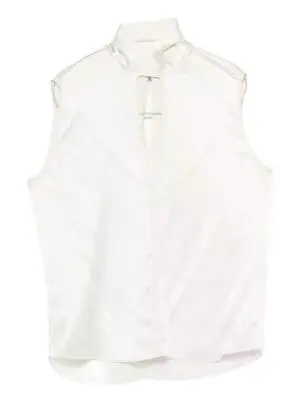 DOROTHEE SCHUMACHER Keyhole-Neck Sleeveless Blouse