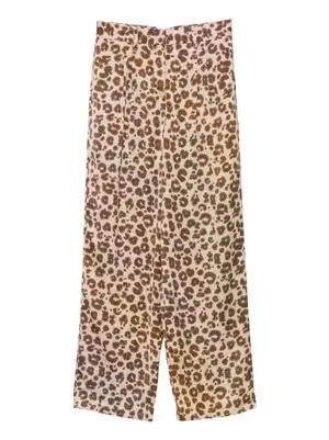 Ba&sh Bloy Leopard-print Palazzo Pants - Neutrals