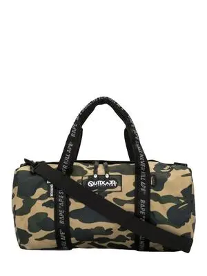 A BATHING APE X Outdoor Products Duffel Bag - Yellow