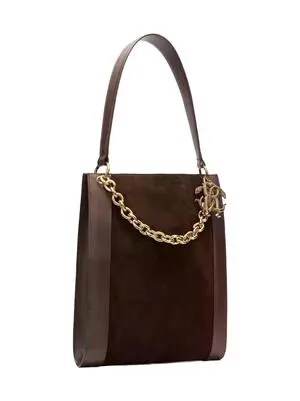 Roberto Cavalli Chain-embellished Shoulder Bag - Brown
