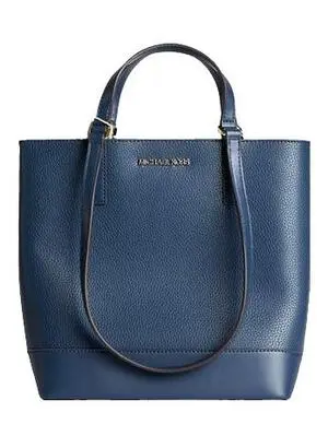 Michael Kors Pebbled Leather Tote - Navy