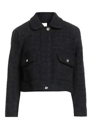 Sandro Tweed Jacket - Black
