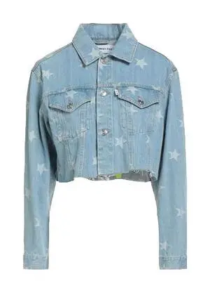 DEPARTMENT 5 Denim Trucker Jacket - Blue