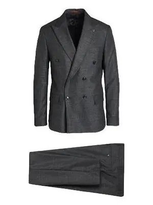SUIT SARTORIA Suit Charcoal Size Pes, Viscose, Elastane - Grey