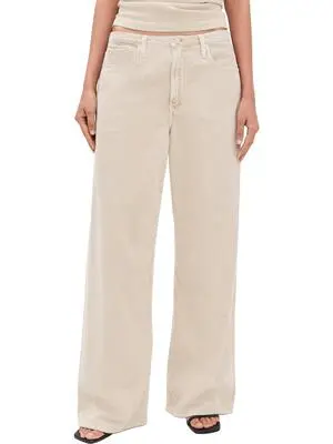 AGOLDE Keira Corduroy Jeans - Rice Grass