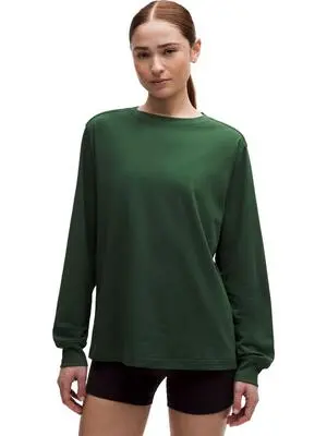 Lululemon Organic Cotton Long-sleeve Shirt - Ivy Grove