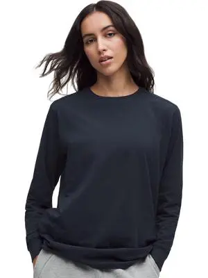 Lululemon Organic Cotton Long-sleeve Shirt - True Navy