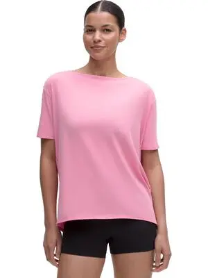 Lululemon Organic Cotton T-Shirt Candy Cloud