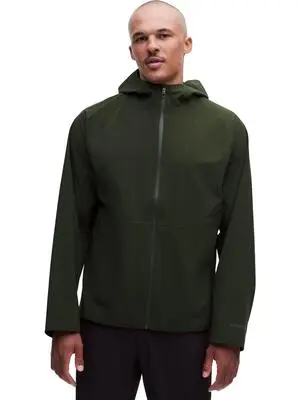 Lululemon Stretch Glyde Waterproof Jacket - Deep Forest