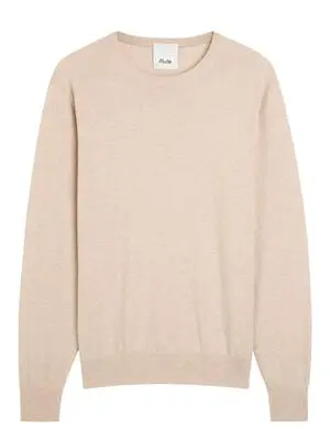 ALLUDE Cashmere Sweatshirt Beige