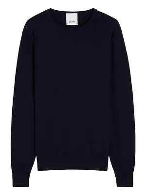 ALLUDE Cashmere Sweatshirt Navy