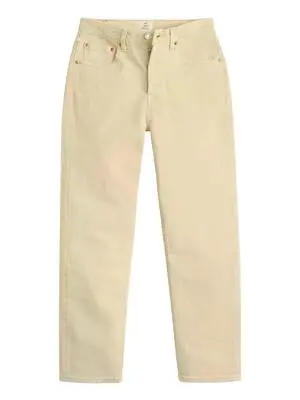 LEVI'S Stretch-cotton Straight-leg Jeans - Yellow