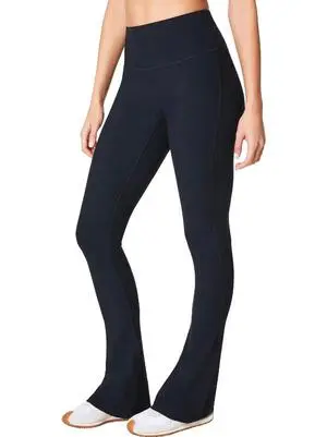 Spanx Micro Flare Athletic Pants Very Black