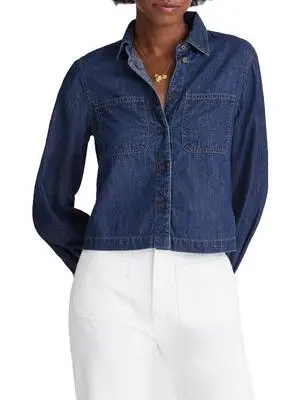 Madewell Patch Pocket Denim Button-up Shirt - Greendale Wash