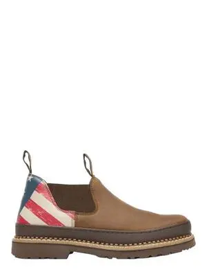 GEORGIA BOOT Patriotic Romeo Chelsea Boot - Brown