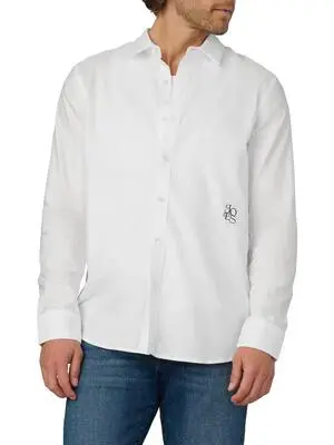 Joe's Jeans The Grant Monogram Button-up Shirt - Optic White