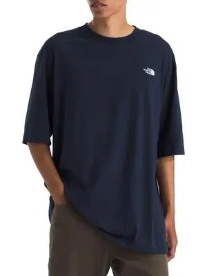 The North Face Essential Oversize Cotton T-shirt Summit Navy