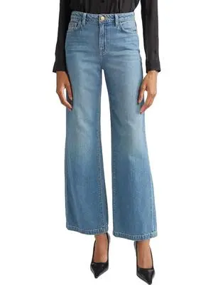 L'AGENCE Scottie High-Waist Wide-Leg Jeans
