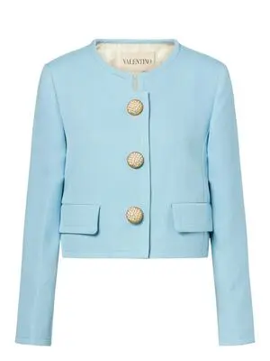 Valentino Garavani Canvas Jacket - Blue