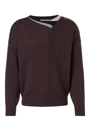 KIKO KOSTADINOV Wool And Silk Sweater - Brown