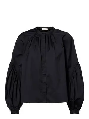 Ulla Johnson Rowena Cotton Blouse - Black