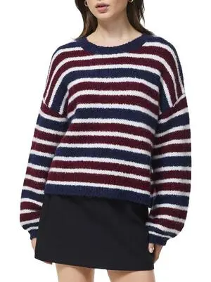 FRENCH CONNECTION Stripe Crewneck Sweater