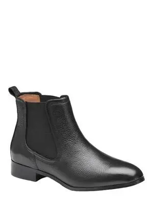 Johnston & Murphy Tinsley Chelsea Boot - Black Calfskin