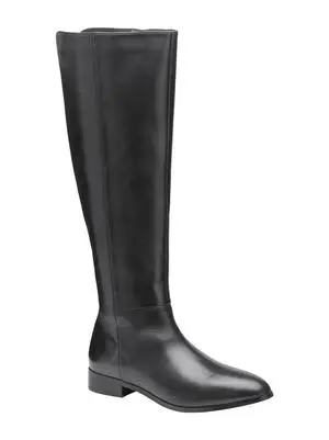 Johnston & Murphy Tinsley Riding Boots - Black Calfskin