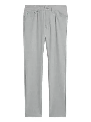 BRAX Chuck Modern Fit Five-pocket Trousers - Silver