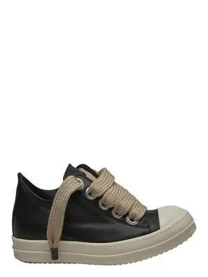 Rick Owens Concordians Jumbo Laced Low - Black/milk