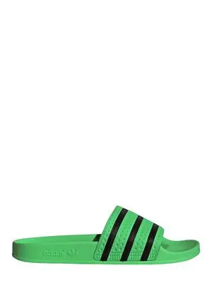 Adidas Adilette Slides Screaming Green/core Black
