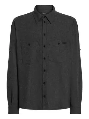 Dolce & Gabbana Two-pockets Shirt - Grey