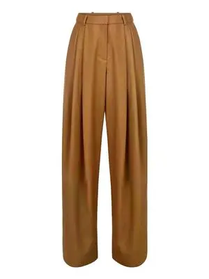 NINA RICCI Pleated Wool Trousers