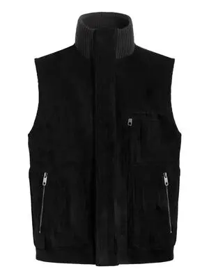 Dolce & Gabbana Corduroy Gilet - M0682 Ebony