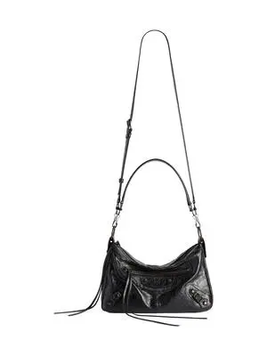 Balenciaga Le City Moto Small - Black