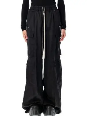 Rick Owens Wide Leg Pants - Black