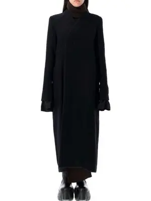 Rick Owens Long Coat - Black